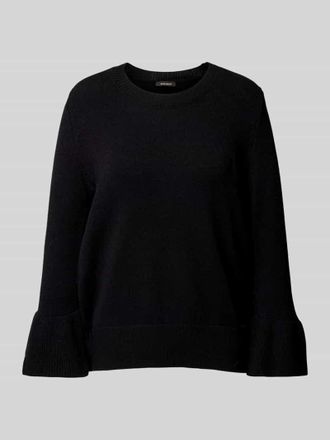 More & More Strickpullover mit Trompeten&auml;rmel