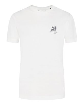 Marc O'Polo T-Shirt aus Baumwolle mit Print auf R&uuml;ckenseite in