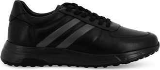 Melluso Baskets pour Homme en Cuir Noir Souple u56047 46