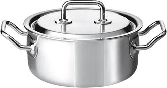 Spring Fleisch-/Gem&uuml;setopf BRIGADE PREMIUM, mit Deckel, induktionsgeeignet, &Oslash; 20cm, H&ouml;he 12,0 cm, 3,7 L (H.Nr. 0415540620)