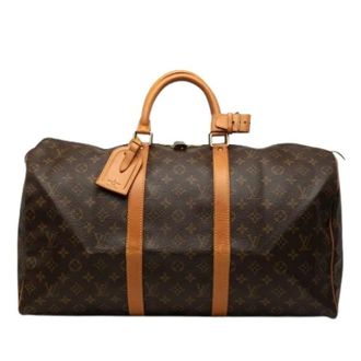 Louis Vuitton Pre-owned Keepall 50 - Femme - Pre-owned - Brun - Taille: ONE Size