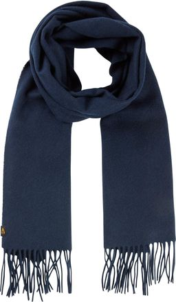 Camel Active Herren Schal aus reiner Wolle Navyblau, menswear-OS