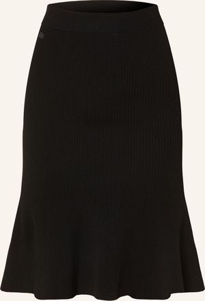 Lacoste Strickrock schwarz