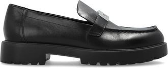 Tory Burch Femme, Chaussures, Noir, Taille: 37 1/2 EU Leelee Lug Mocassins