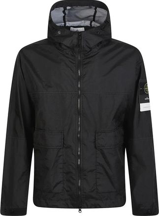 Stone Island Homme, Sport, Noir, Taille: M Parka Courte