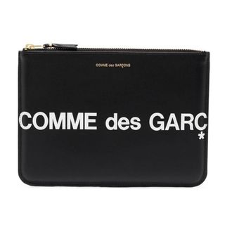 Comme Des Gar&ccedil;ons Huge Logo Wallet - - Bags - Herren - Schwarzk - ONE SIZE