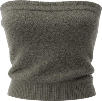Americandreams Americandreams, Femme, Tops, Gris, Taille: 40 FR Tessi Bandeau Alpaca Top