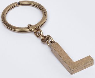 Fursac Porte-cl&eacute;s lettre L en laiton - Taille Unique - Homme