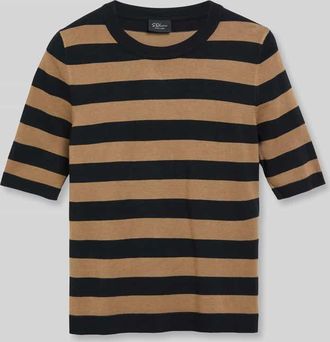 s.Oliver Black Label Regular Fit Pullover aus Viskose-Mix