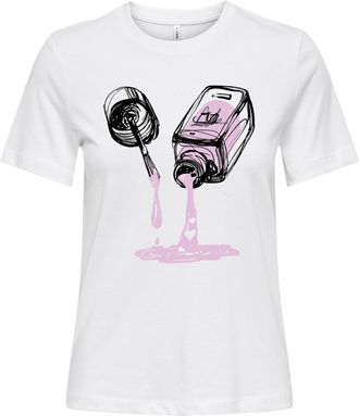 Only Onlhenny Life Reg S/S Top Box JRS