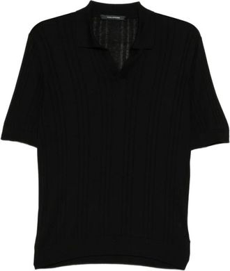 Tagliatore Homme, Tops, Noir, Taille: S Polos