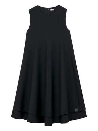 Loewe robe courte &eacute;vas&eacute;e - Noir