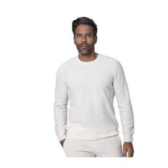 Gran Sasso Herren, Strickwaren, Wei&szlig;, LGr&ouml;&szlig;e