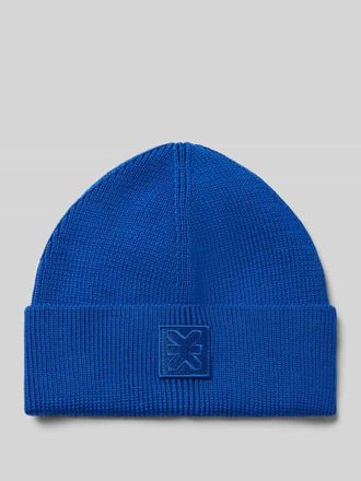 Karo Kauer Beanie aus reiner Wolle