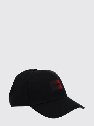HUGO BOSS Casquette de baseball en coton avec visi&egrave;re et logo brod&eacute;