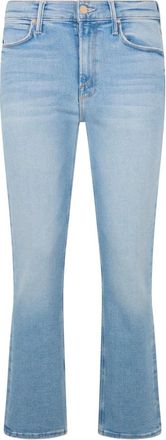 Mother Femme, Jeans, Bleu, Taille: W27 Jean Trois-Quarts