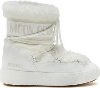 Moon Boot Femme, Chaussures, Blanc, Taille: 39 EU LTrack Low Faux Fur WP
