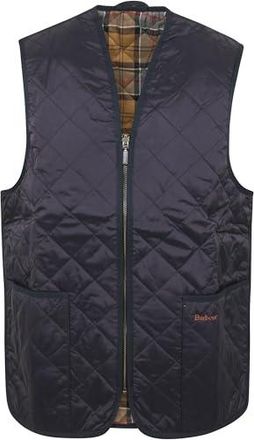 Barbour Veste matelassée Gilet/Zip - Bleu