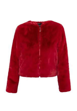 Faina Faux Fur Jacke Damen verrotten