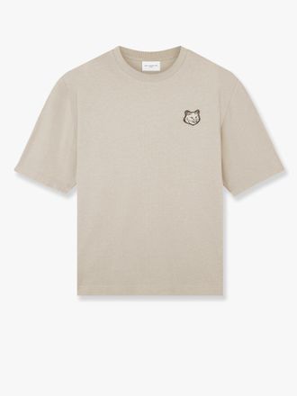 Maison Kitsun&eacute; Cotton t-shirt with iconic patch - MAISON KITSUNE - gender_Man