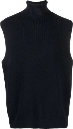 Dries Van Noten Homme, Pulls, Bleu, Taille: L Tricots sans manches