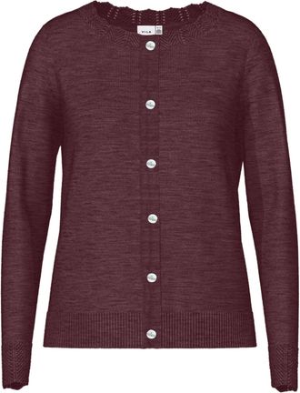 Vila Vinikolina L/S O-Neck Knit Cardigan-Noos