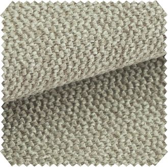 Novely MATERA - Grob Gewebter Mélange Möbelstoff - UV-Beständiger Polsterstoff - Pflegeleichte Meterware 1lfm | Farbe: 17 Sandstein