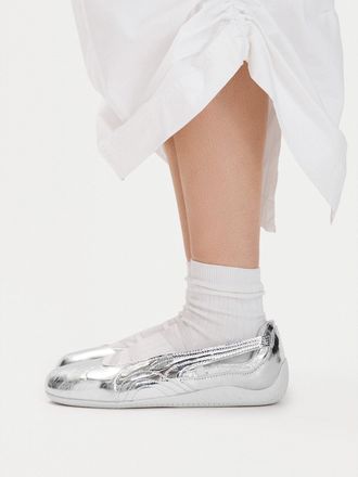 Puma Ballerinas Puma Speedcat Ballet Lustre Wns 408264 01 Silberfarben