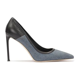 Kazar Blau-schwarze kombinierte Materialpumps - - Shoes - Damen - Blau - 35 EU