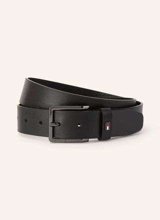 Tommy Hilfiger Lederg&uuml;rtel schwarz