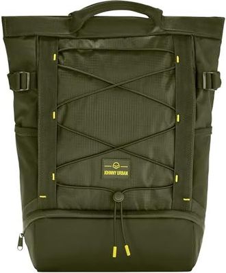 Johnny Urban Sac à Dos Homme Femme Vert - Harper - Sac à Dos de Jour Pour Sport Loisirs Voyage - Compartiment Pour PC 16 Pouces - Léger et Hydrofuge