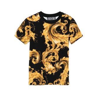 Versace Jeans Couture Damen, Oberteile, Schwarzk, SGr&ouml;&szlig;e