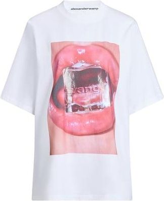 Alexander Wang Tee-shirt manches courtes imprim&eacute;