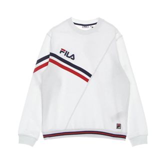 Fila Leichter Crewneck Sweatshirt Wei&szlig; - - Sweatshirts & Hoodies - Herren - Wei&szlig; - XS