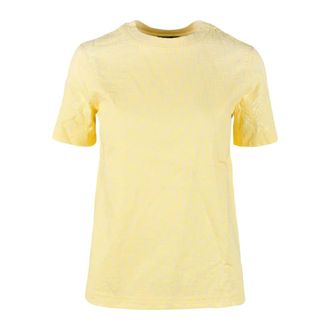 Diesel Femme, Tops, Jaune, Taille: 38 FR T-shirt en coton