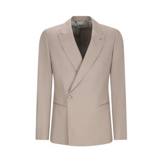 Dior Eleganter Blazer f&uuml;r Stilvolle Outfits - - Jackets - Herren - Beige - S