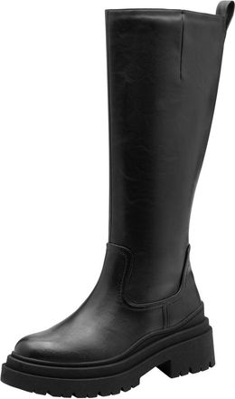 Tamaris Damen Stiefel Leder schwarz 40