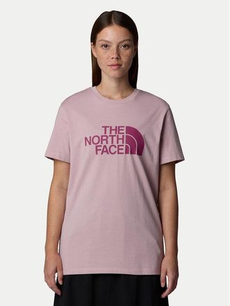 The North Face T-Shirt Easy NF0A8A6G Rosa Loose Fit