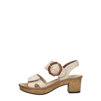 Rieker Damen, Schuhe, Beige, 42 EUGr&ouml;&szlig;e