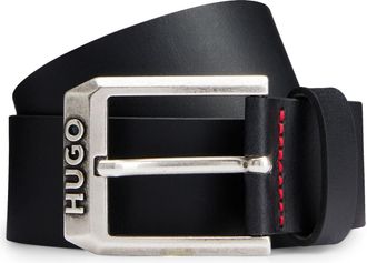 HUGO BOSS Herren Gelio-c_sz40 Gürtel, Black1, 105 EU