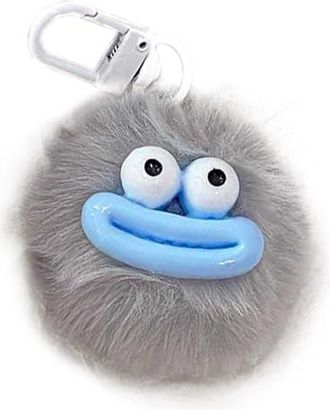 Generic Tornales Pour Animaux, Cha&icirc;ne &Agrave; Bille Poilue Multicolore, Jolie Boule Ornement Pour Cheveux Poilus, Pendentif M&eacute;chant Pour Sacs D&eacute;cole Pour Les Vacanc