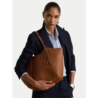Lauren Ralph Lauren Handtasche LAUREN RALPH LAUREN 431P18709001 Hellbraun
