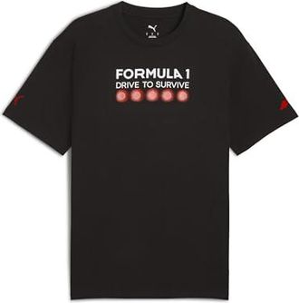 Puma T-Shirt F1 DTS Graphic Sport pour Homme, Noir, S