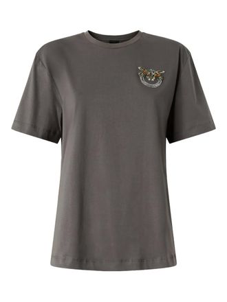 Pinko t-shirt &agrave; ornements - Gris