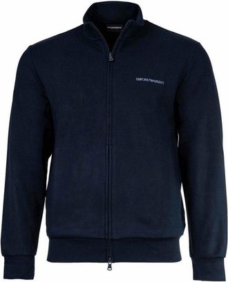 Emporio Armani Sweatshirt Herren Sweatjacke Polyester ICONIC PIQUET