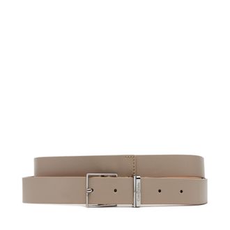Calvin Klein Damengürtel Calvin Klein Branded Loop Square Belt 2.5 K60K612866 Beige