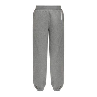 Jil Sander Sweatpants mit Print-Logo - - Trousers - Damen - Grau - L