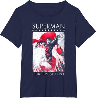 DC Comics Superman Superman for President T Shirt T-Shirt