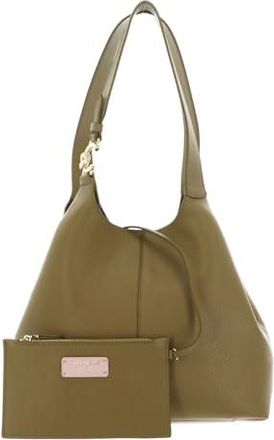 Coccinelle Cuir sac &agrave; &eacute;paule C-Easy Shopper Seagrass kaki