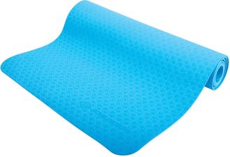 Schildkrot Fitness Yogamatte, 4mm, PVC-freie, einfarbige Yogamatte, hochwertig strukturierte Oberfläche, sehr rutschfest, 183 x 61 x 0,4 cm,inkl. Tragesystem mit Griff u